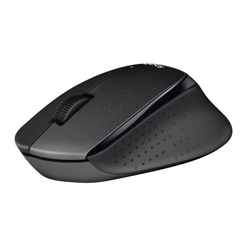 Logitech - M330 Mouse USB Optical Black Wireless - Kimikon