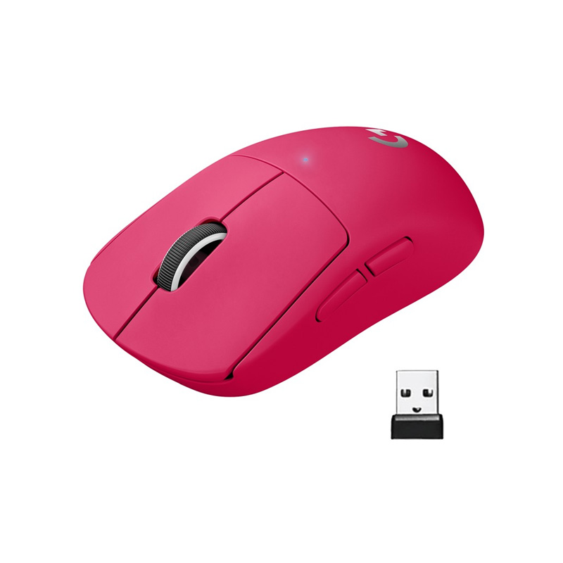 Logitech - PRO X Superlight Magenta Mouse - Kimikon